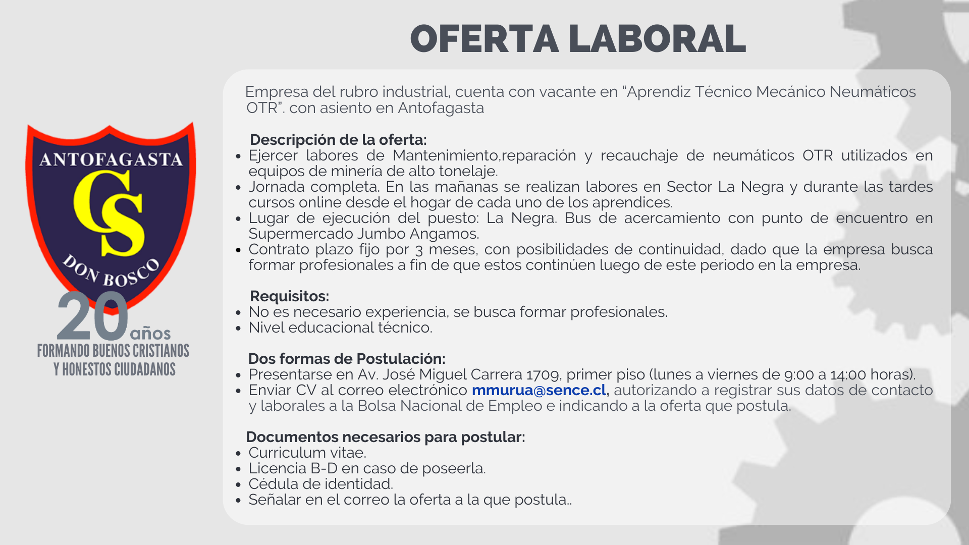 Ofertas laborales